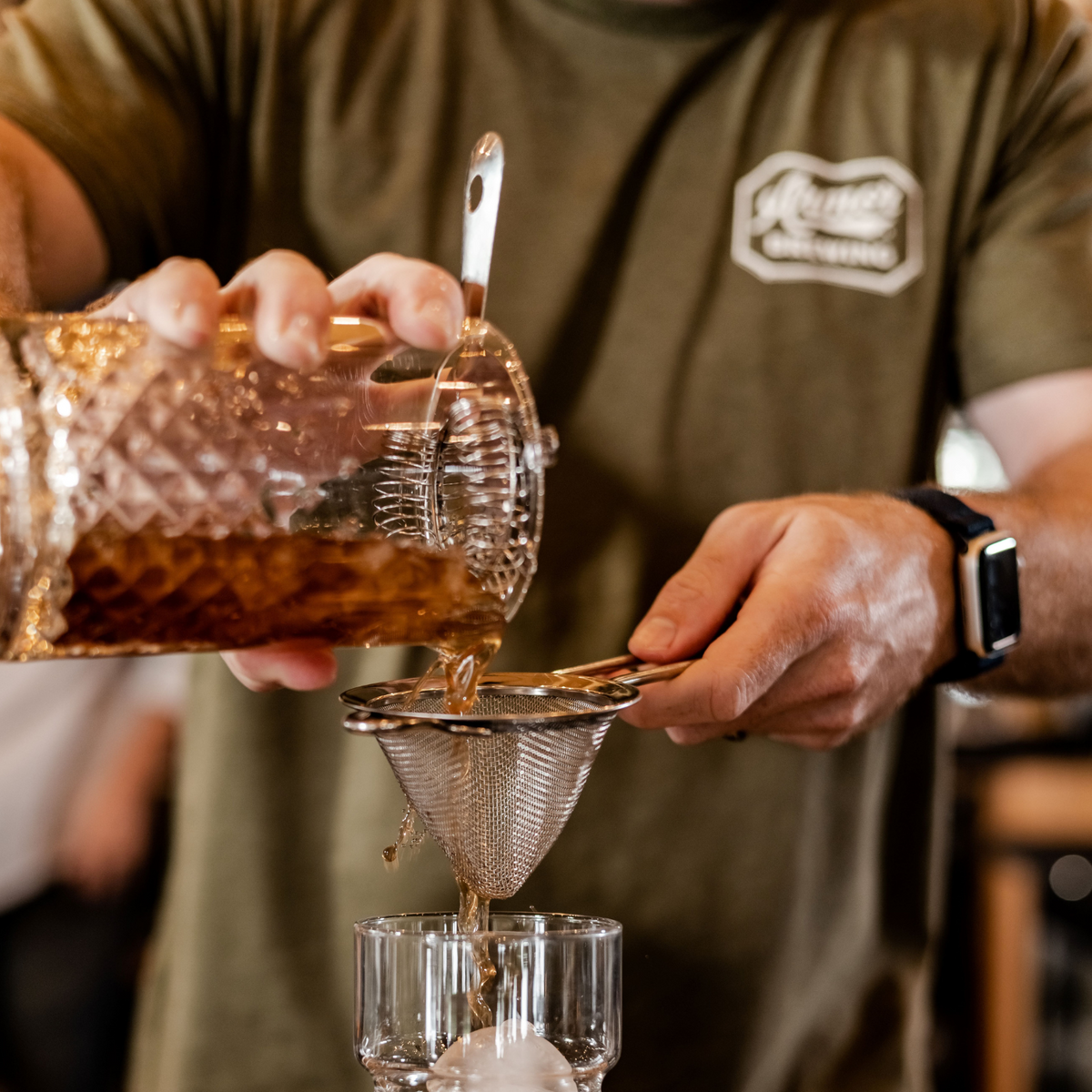 Always Something Brewing T-Shirt Green – Armor Coffee Company