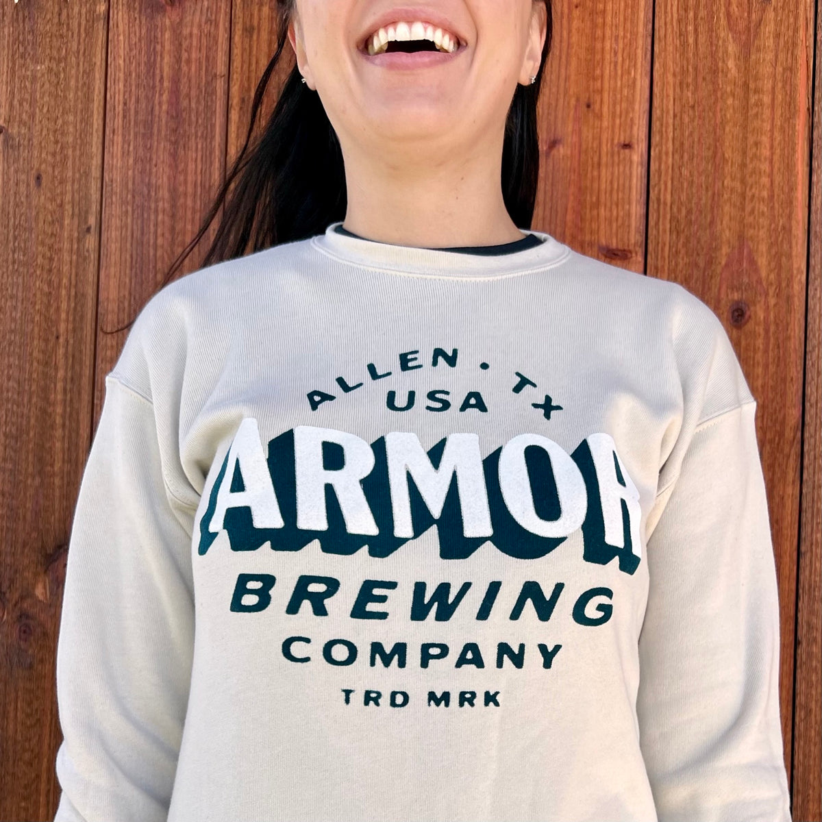 Armor Brewing Trademark Crew Neck Sweatshirt – Armor Coffee Company