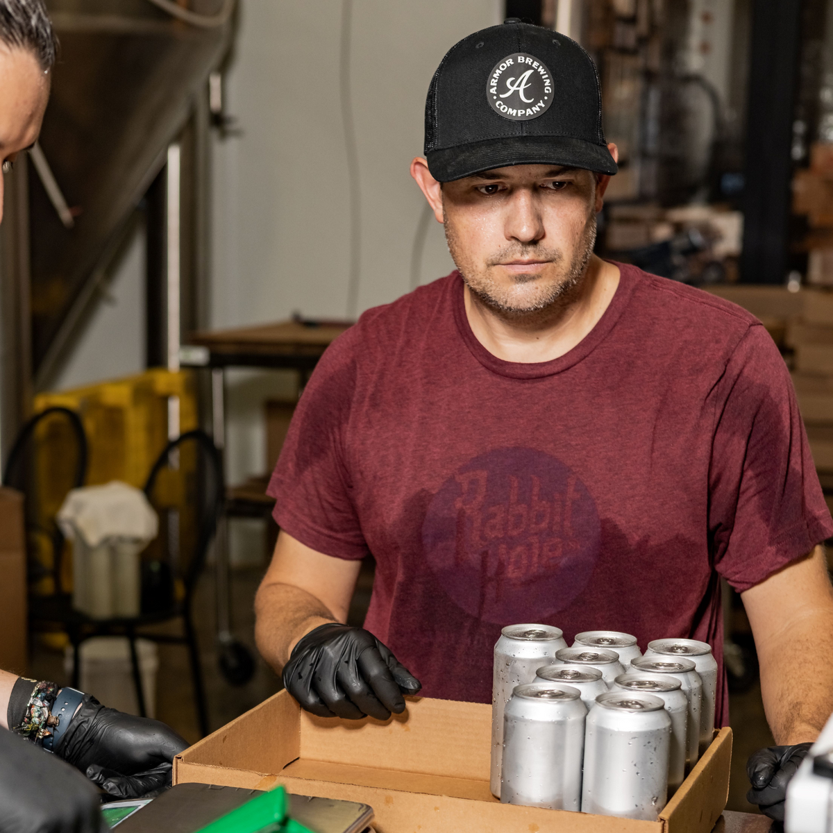 Mesh Back Circle Badge Hat – Armor Coffee Company