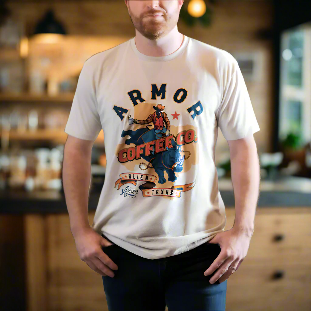 Armor Coffee Fearless Cowboy T-Shirt – Armor Coffee Company